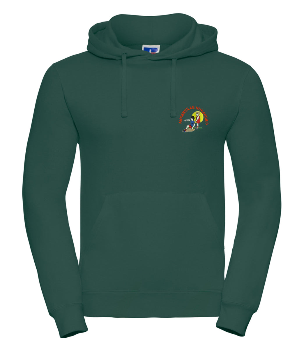 Ankerville Nursery Hoodie – Tain Print and Embroidery